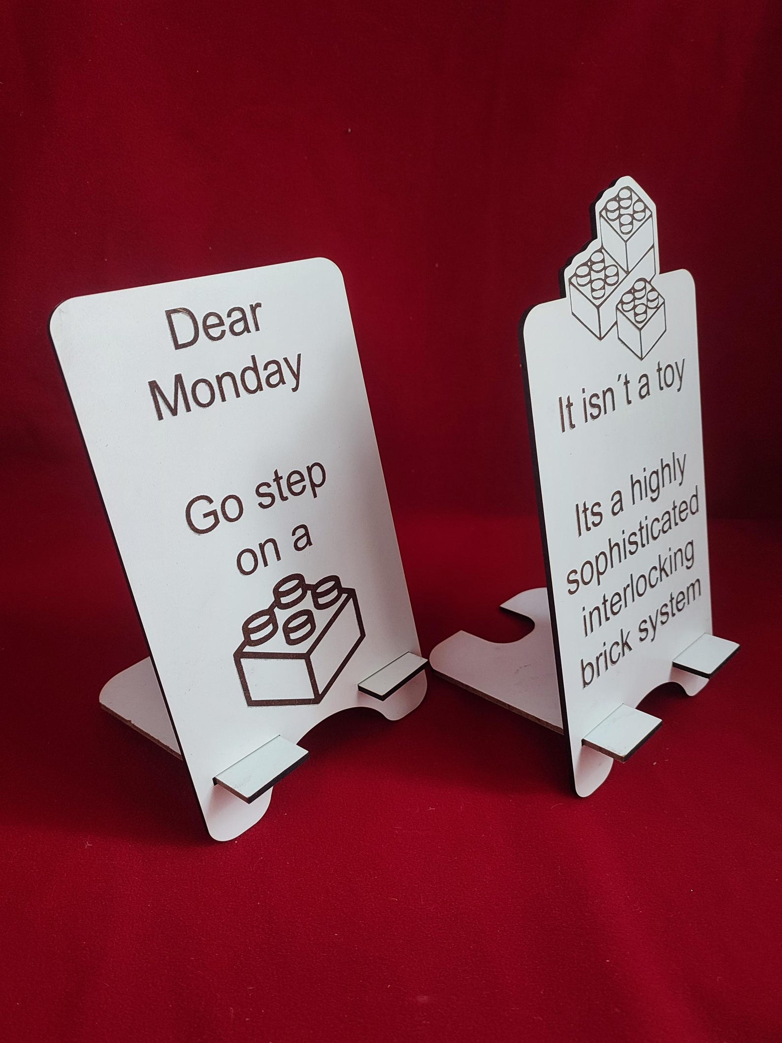 Laser Cut Phone Holder Stand File 5 Designs SVG DXF Ai for Laser ...