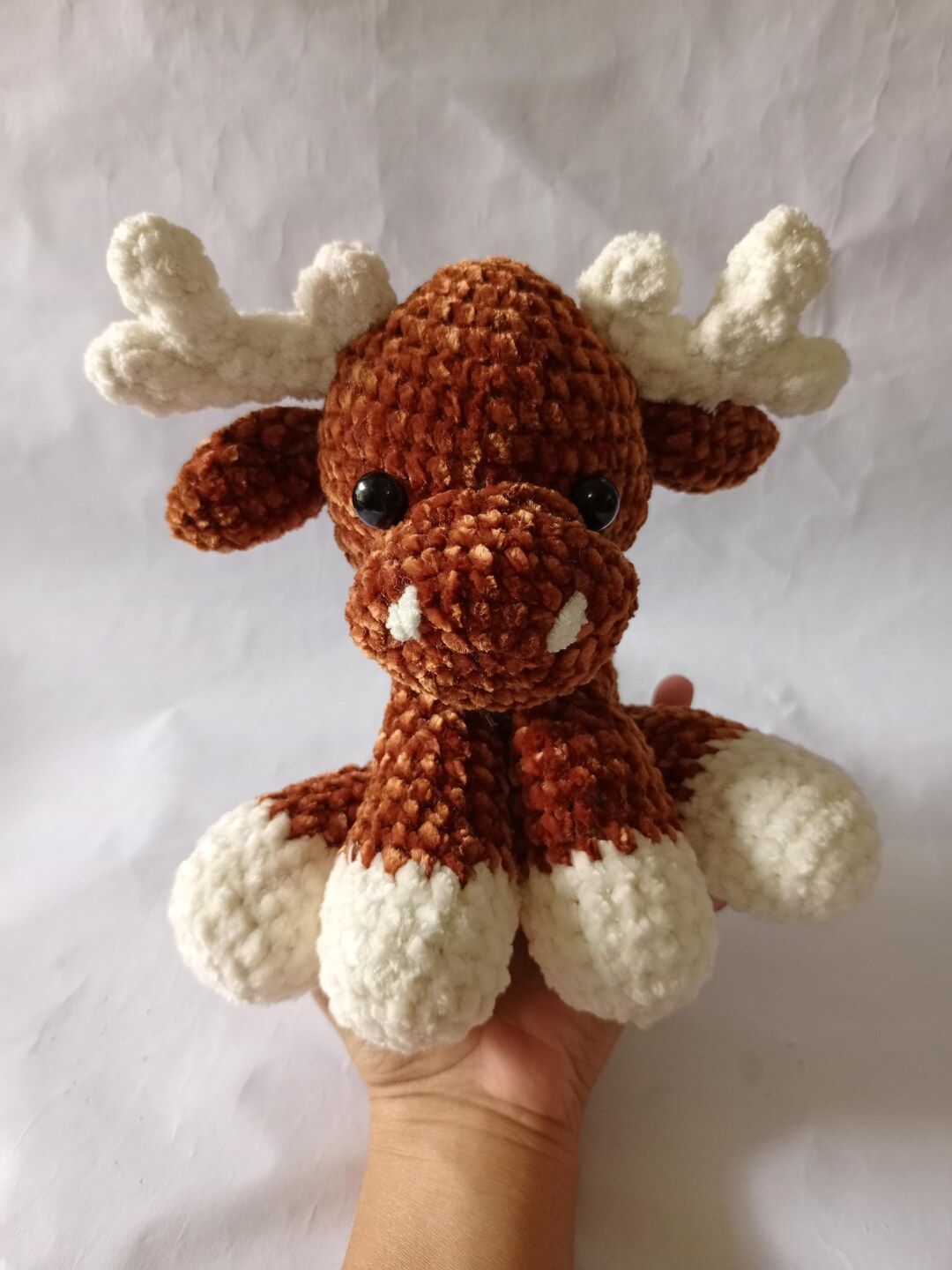Moose Crochet Pattern, Cute Crochet Pattern, Crochet Pattern for ...