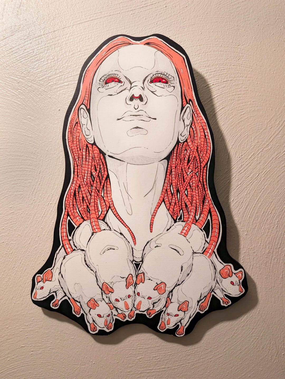 Handmade Scroll Saw Woodcut MDF Wall Hanging Home Decor Original ...