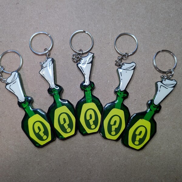 Resin Keychain - Etsy