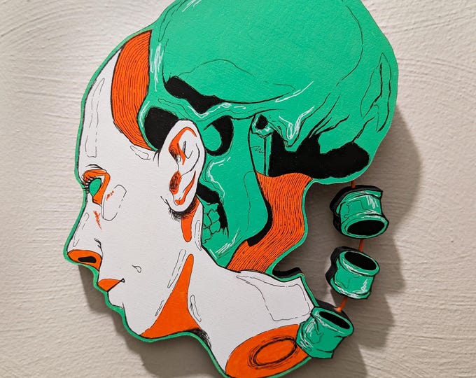 Handmade Scroll Saw Woodcut MDF Wall Hanging Home Decor Original ...