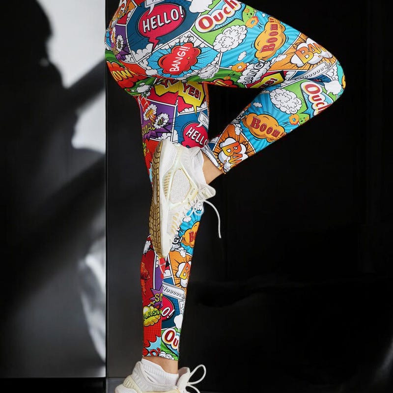 Comic Leggings - Etsy