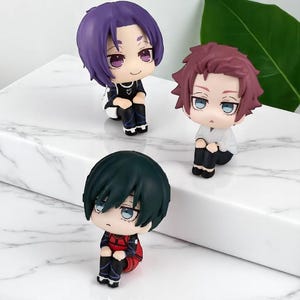 Blue Lock Anime Figure Itoshi Sae Reo Mikage Rin Itoshi, PVC Action ...