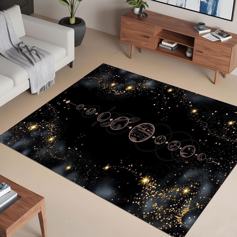 Star Pattern Carpet - Etsy
