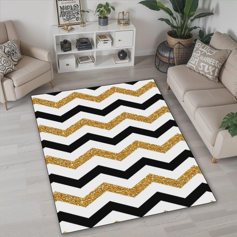 Chevron Rug - Etsy
