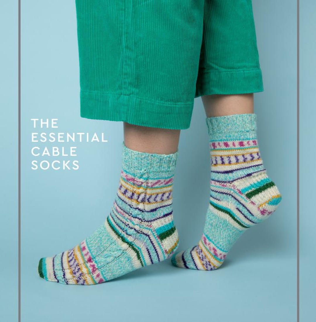 Essential Cable Socks Knitting Pattern | Easy Guide for Beginners | DIY ...
