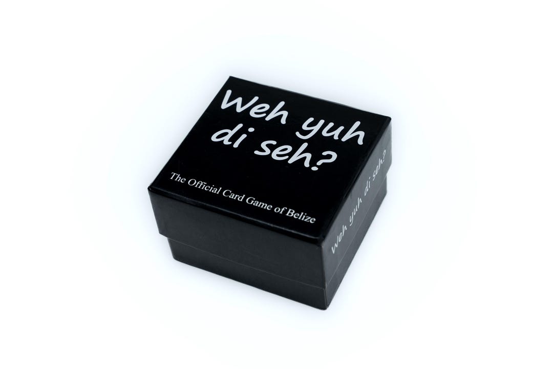 Weh Yuh Di Seh Card Game - Etsy