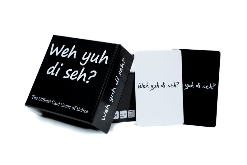 Weh Yuh Di Seh Card Game - Etsy