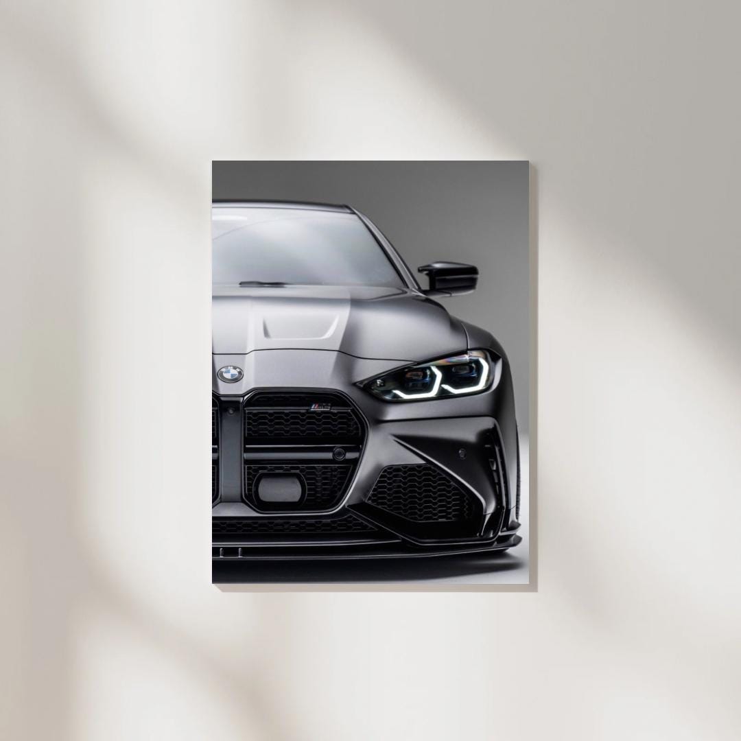 BMW M4 Competition Poster - Etsy