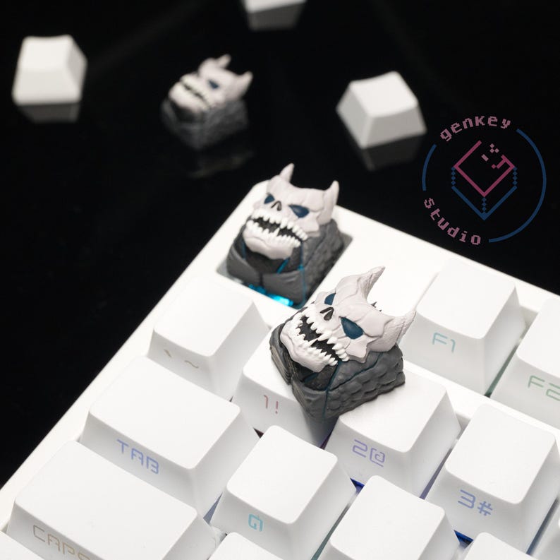 Kaiju No.8 - Anime Artisan Keycaps, Custom Handmade Keycaps for ...