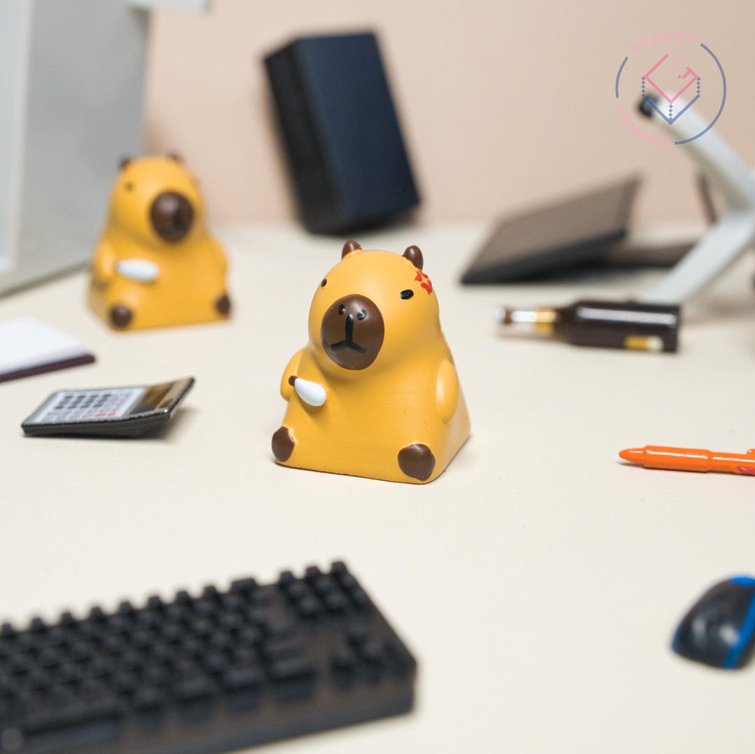 Angry Capybara - Artisan Keycaps, Custom Handmade Keycaps for ...