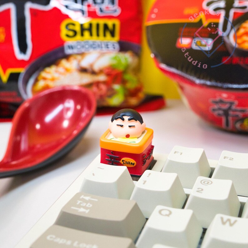 Shin-chan Ramen - Artisan Keycaps, Custom Handmade Keycaps for ...