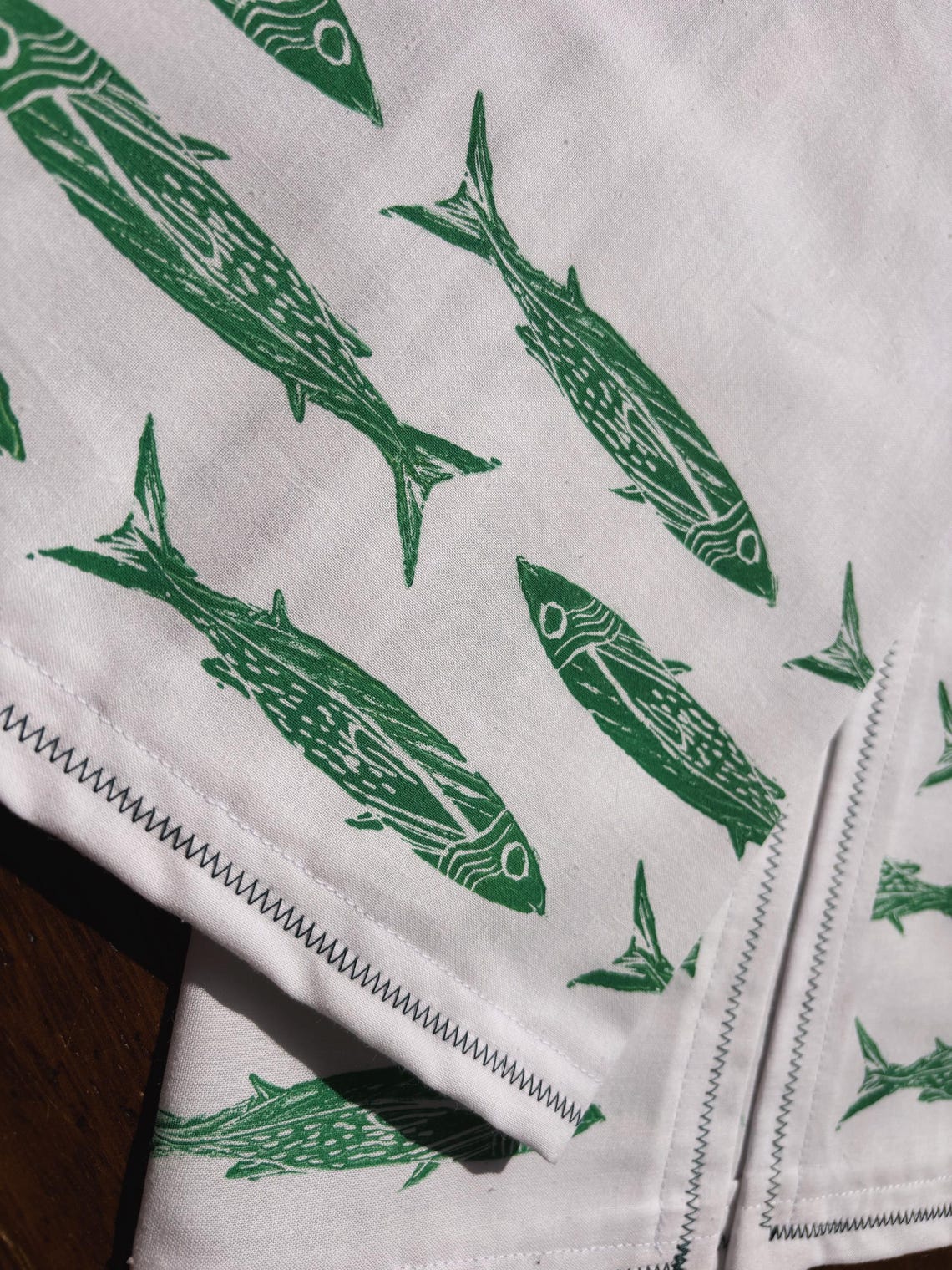Fish Tea Towel - Etsy