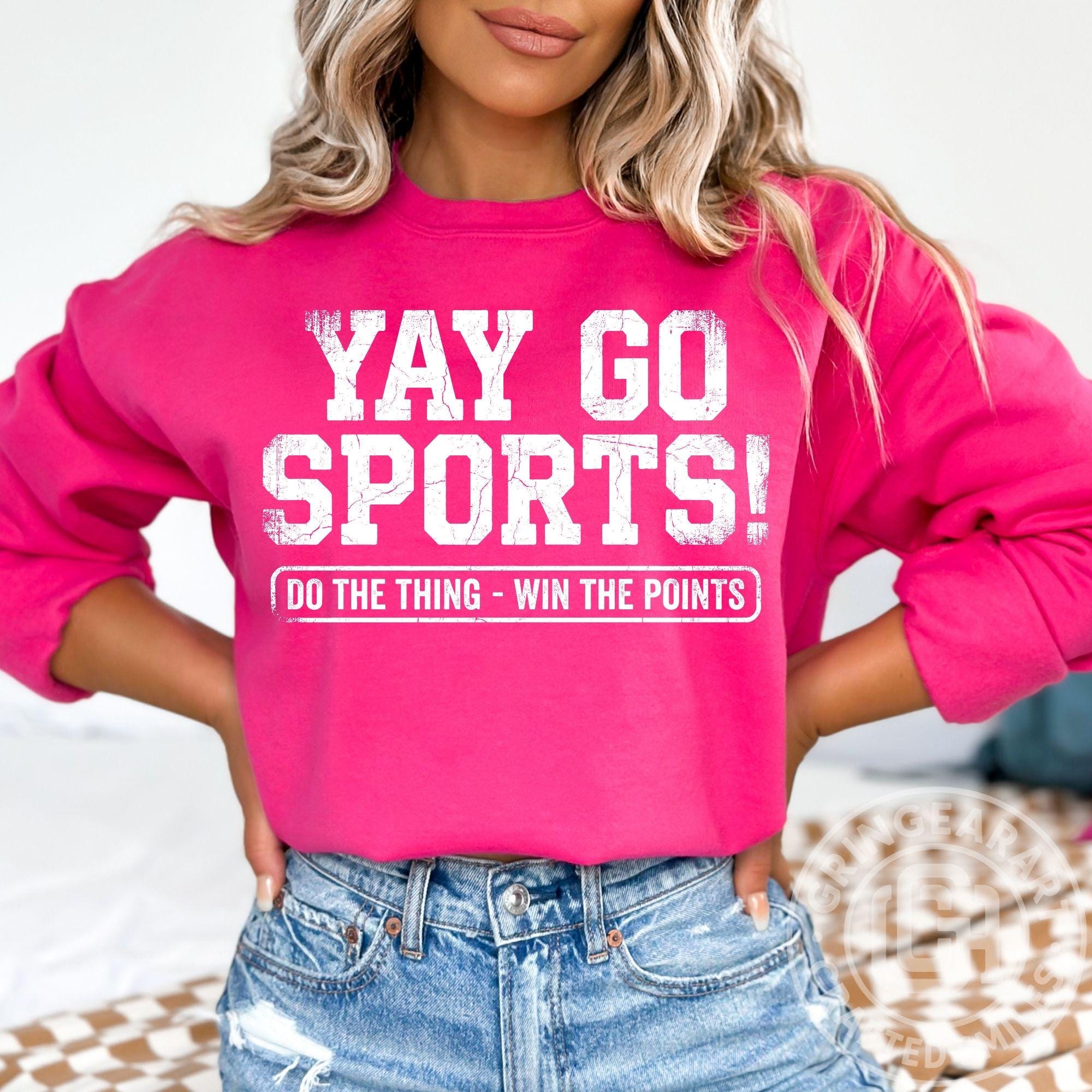 Yay Go Sports PNG, Game Day PNG, Cheer Mom Outfit, Sports Mom PNG ...
