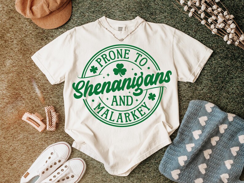 Shenanigans Malarkey PNG, Funny Irish Saying, St Patricks Day Design ...