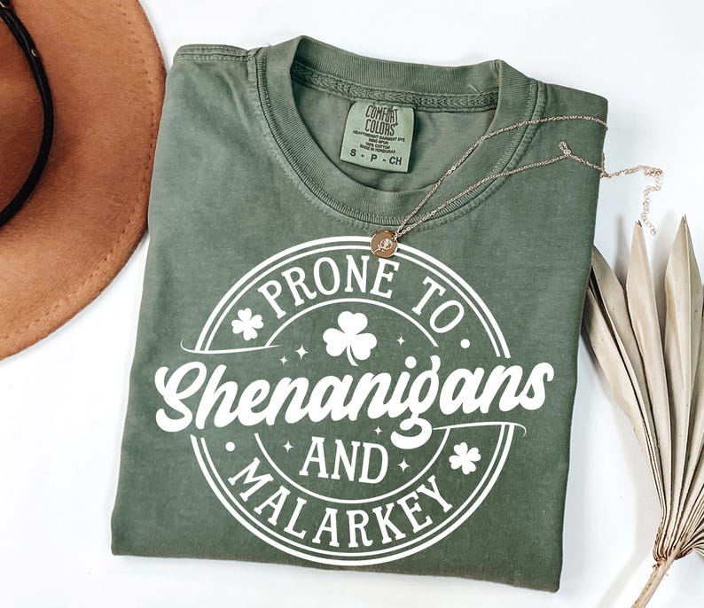Shenanigans Malarkey PNG, Funny Irish Saying, St Patricks Day Design ...