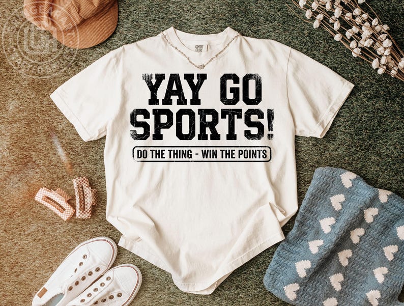 Yay Go Sports PNG, Game Day PNG, Cheer Mom Outfit, Sports Mom PNG ...