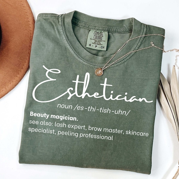 Esthetician Shirt - Etsy