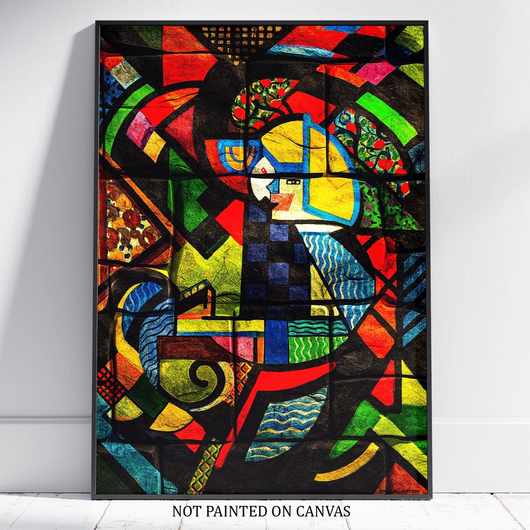 Daughter in a Rocker 1917-1918 by American Abstract Artist H. Lyman ...