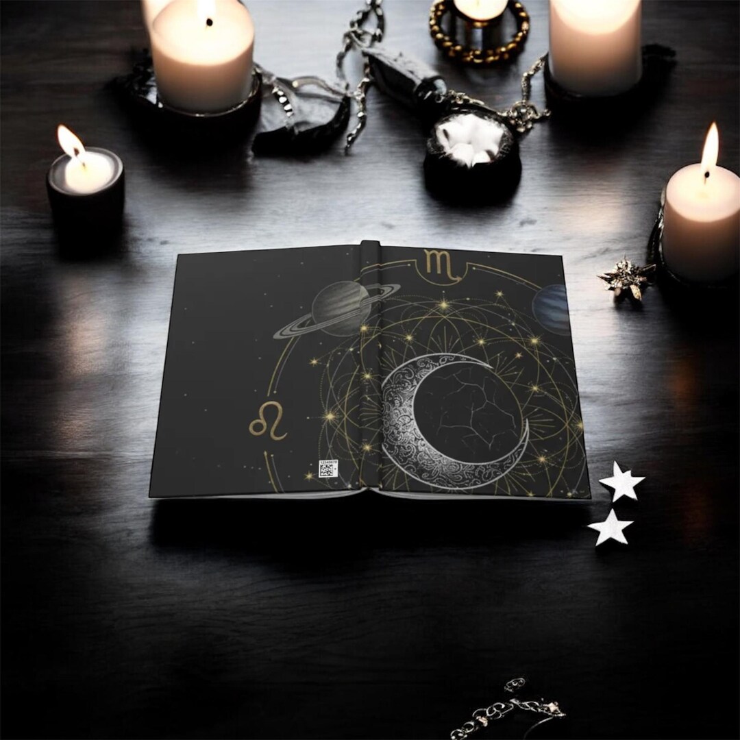 Tarot & Astrology Readings Journal Hardcover. Full Moon Rituals - Etsy
