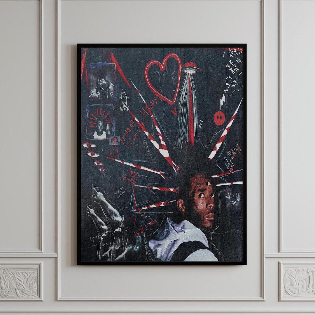Lil Uzi Vert Poster, Matte Vertical Posters, Wall Art, Home Decor, Dorm ...