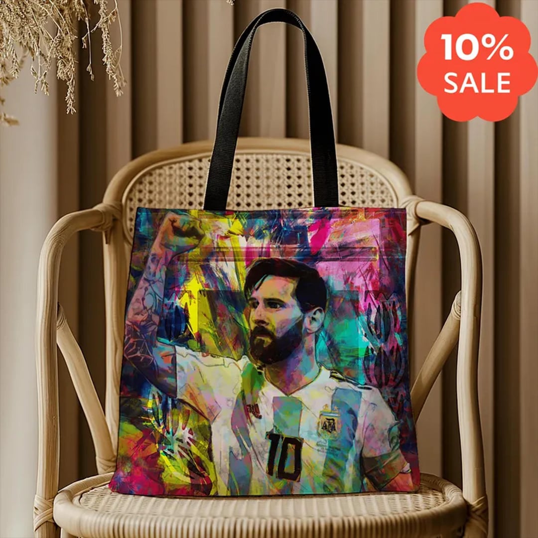 Lionel Messi Tote Bag - Etsy