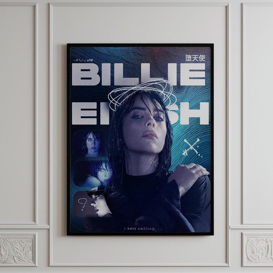 Billie Eilish Poster - Etsy