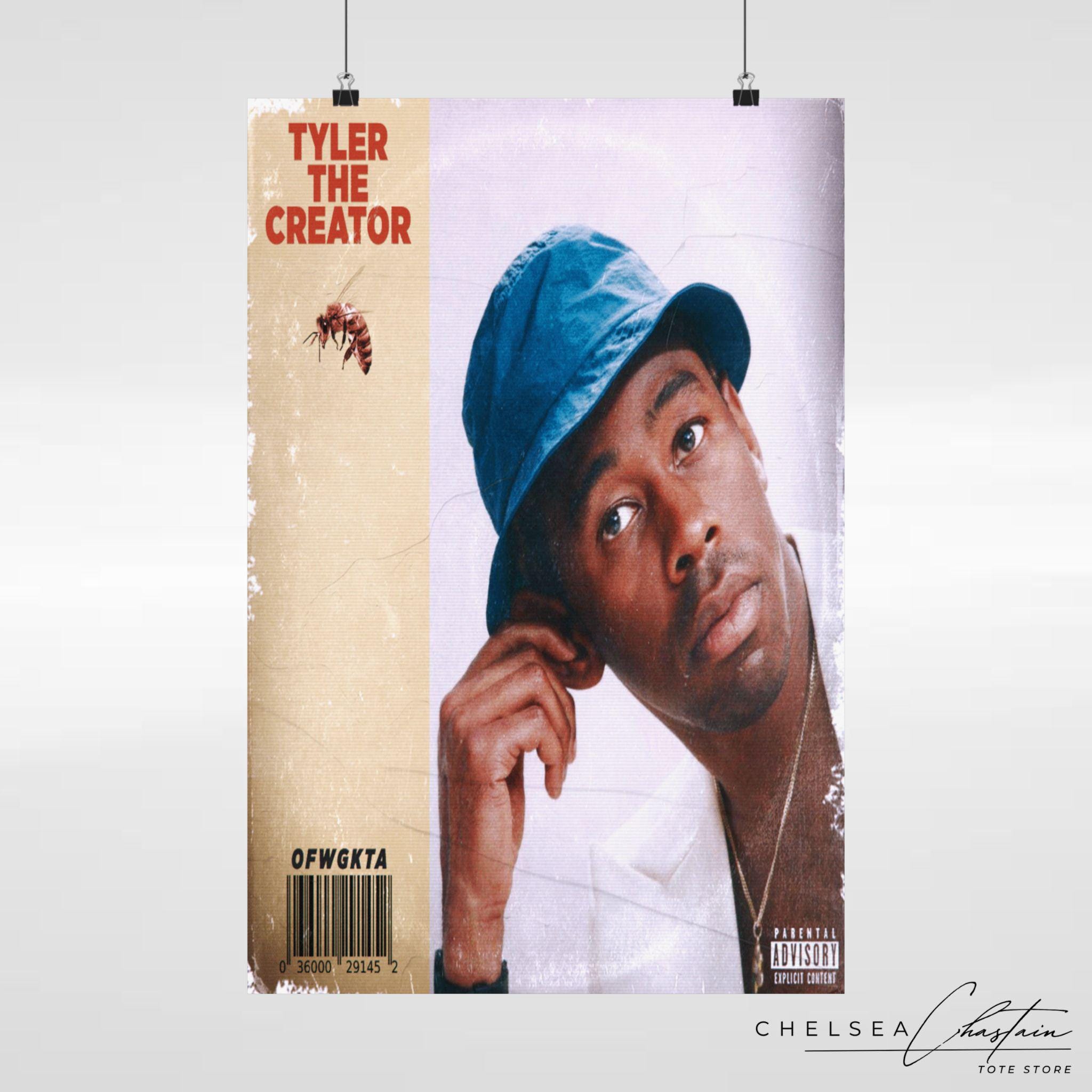 Tyler the Creator Poster, Hip Hop Print, Rap Artist Portrait - Etsy