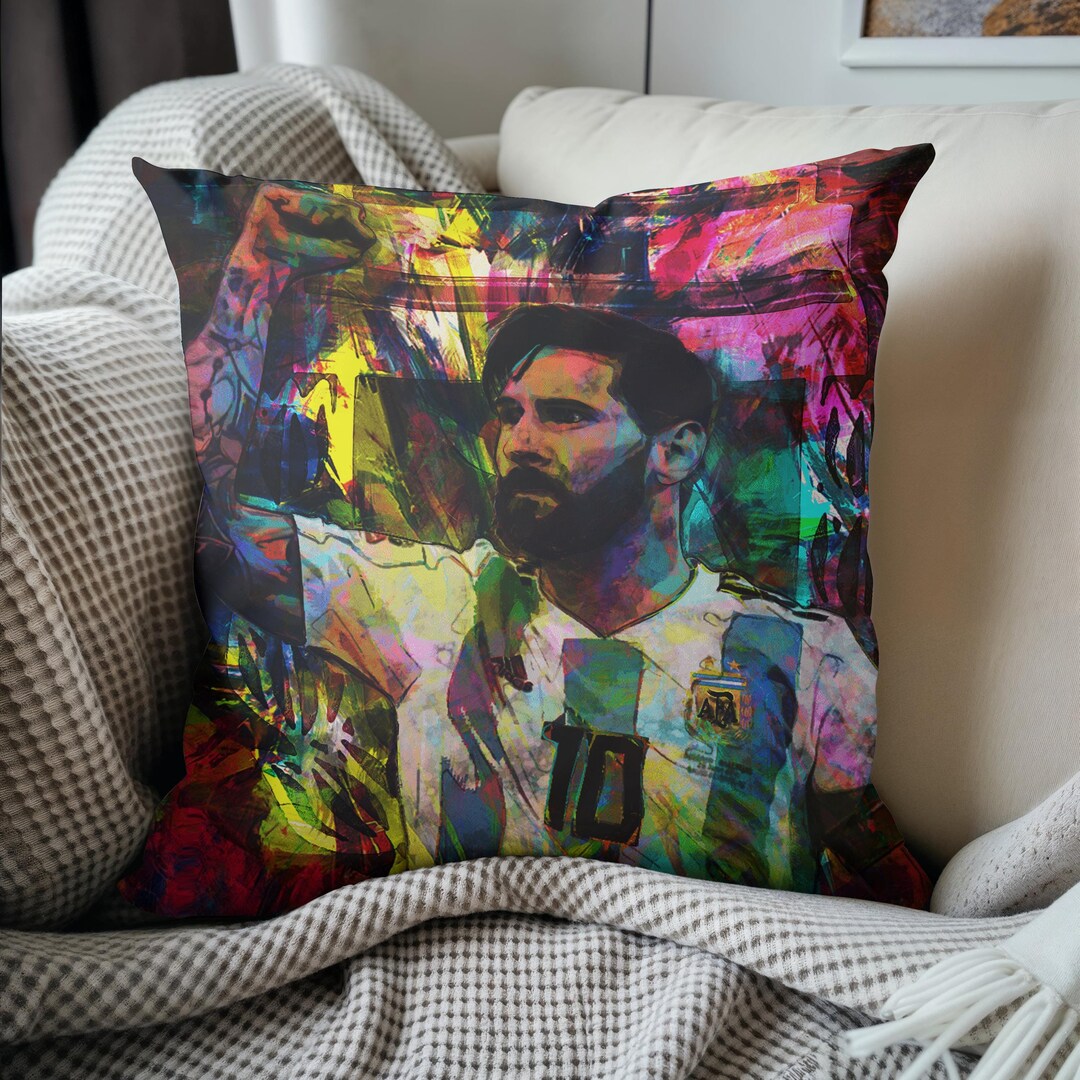 Lionel Messi Pillow - Etsy