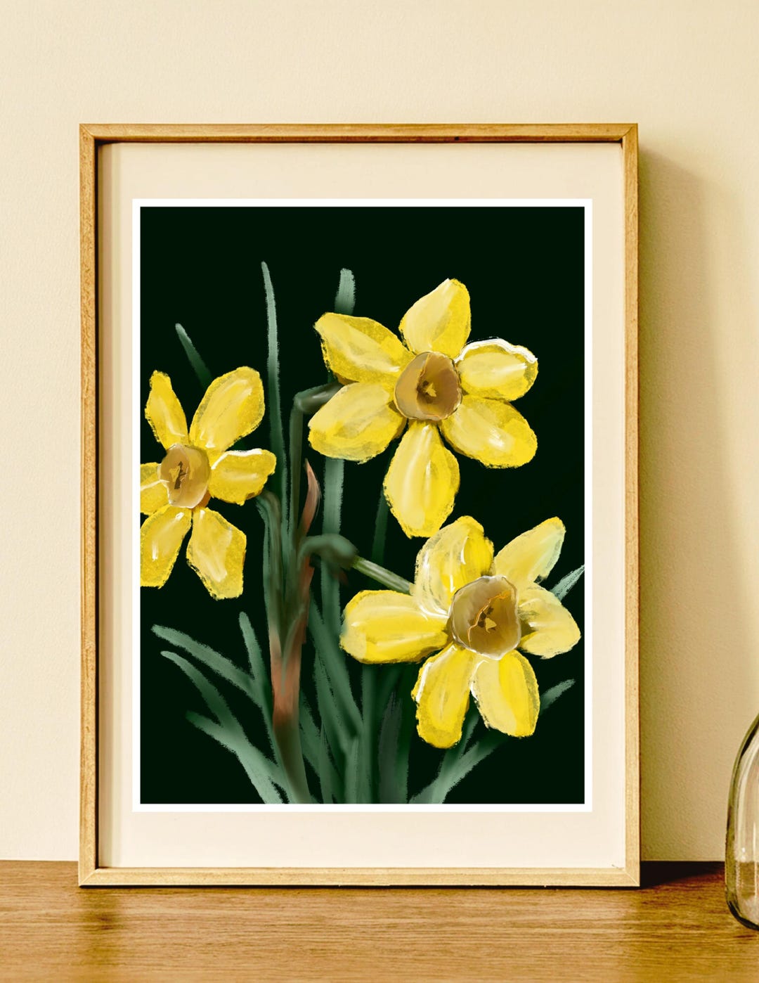 Jonquils Digital Printable for Home Decor, Instant Download for ...