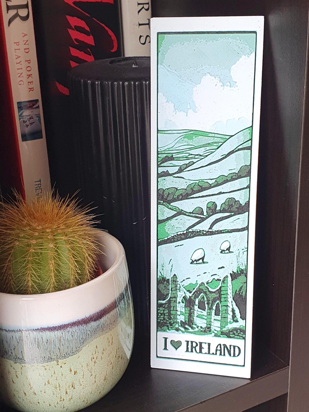 I 'heart' Ireland Raised and Textured Bookmark - Etsy