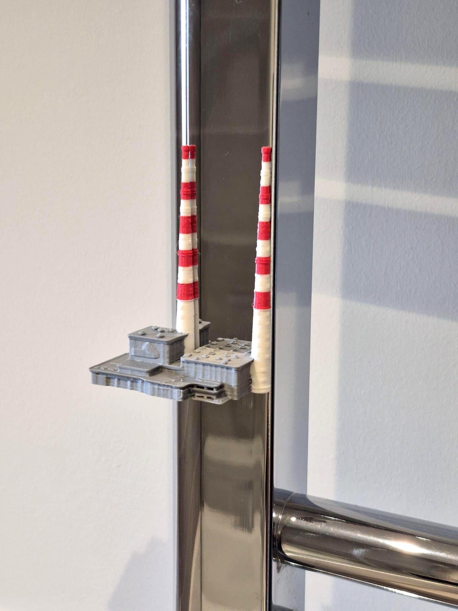 Poolbeg Chimneys Magnet - 3D Printed Dublin Landmark - Etsy