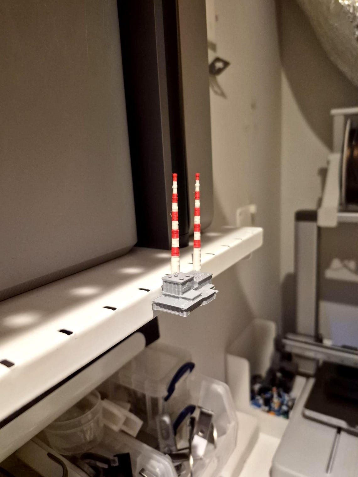 Poolbeg Chimneys Magnet - 3D Printed Dublin Landmark - Etsy