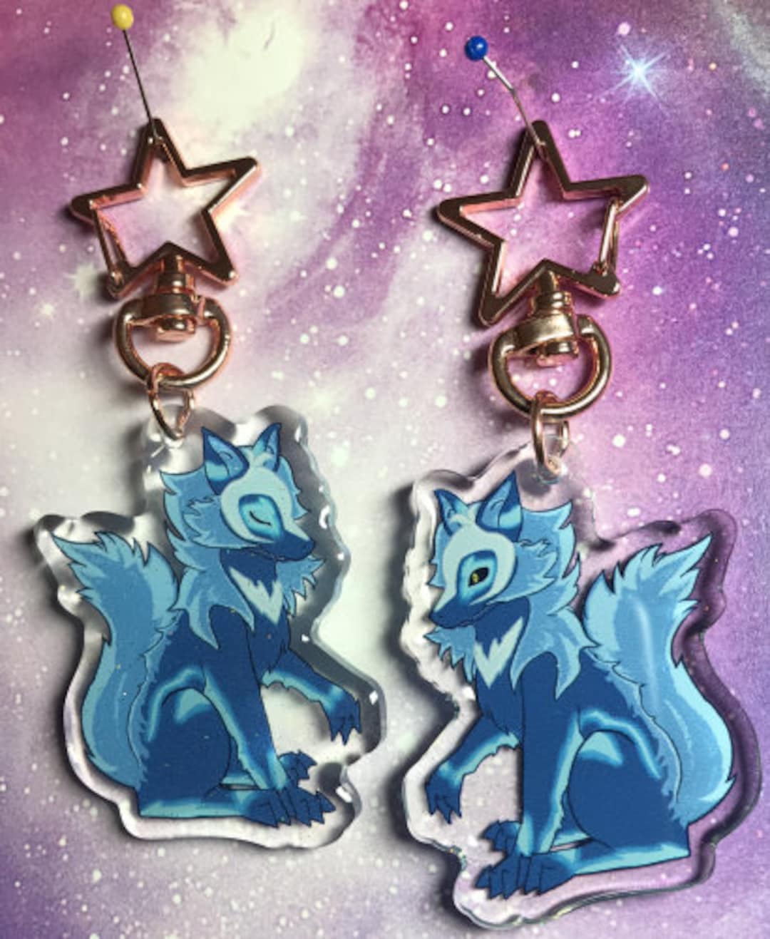 GLITTER CHARM Voltron Legendary Defender Space Wolf Cosmo - Etsy