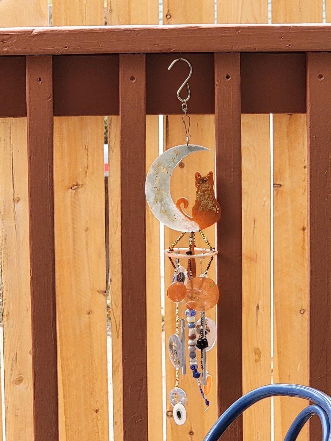 Copper Cat Resin Epoxy Windchime - Etsy