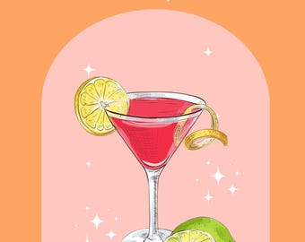 Cosmo Digital Print - Etsy