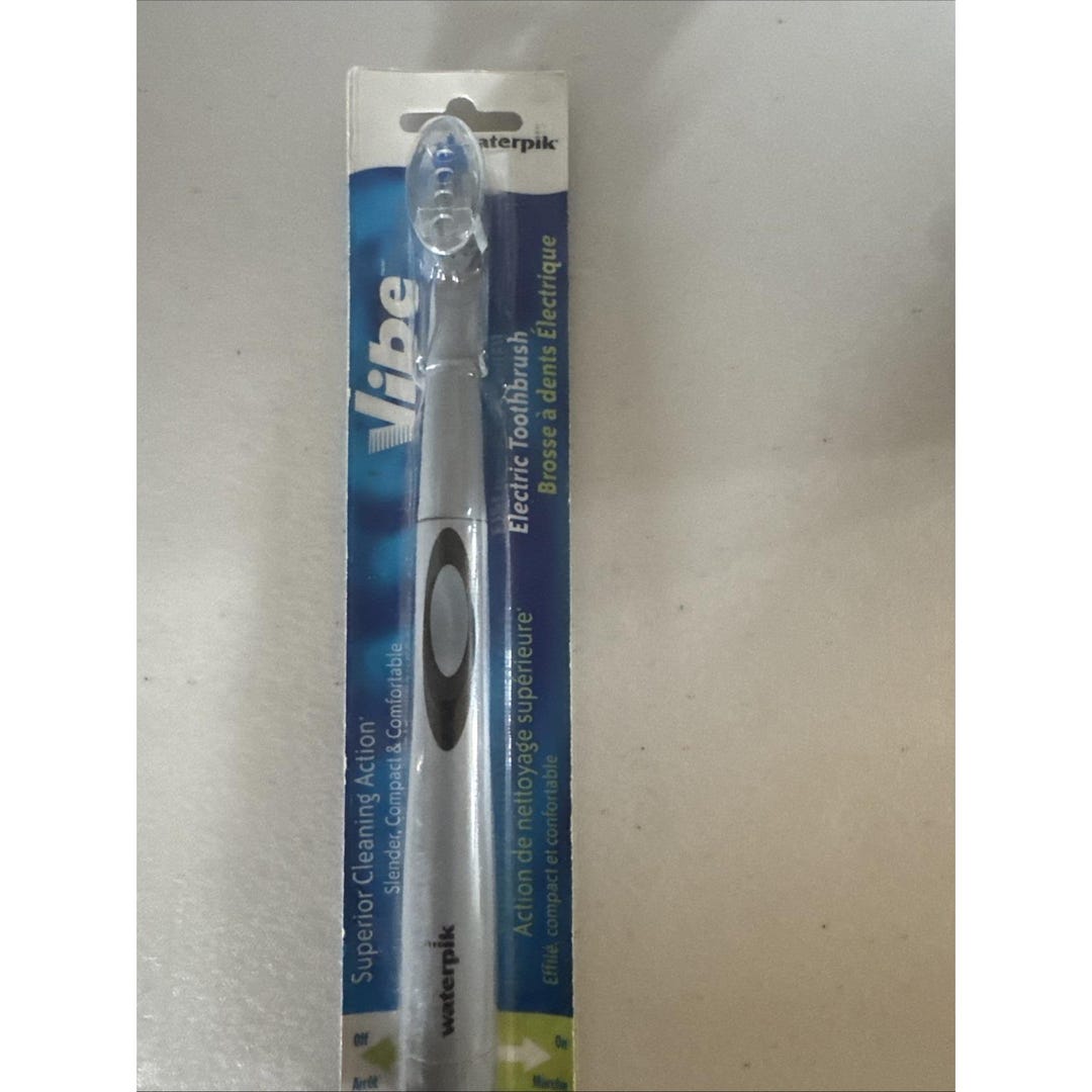 Vintage 2002 Waterpik Model FL-110 Dental Electric Ebrush At-200 NOS ...