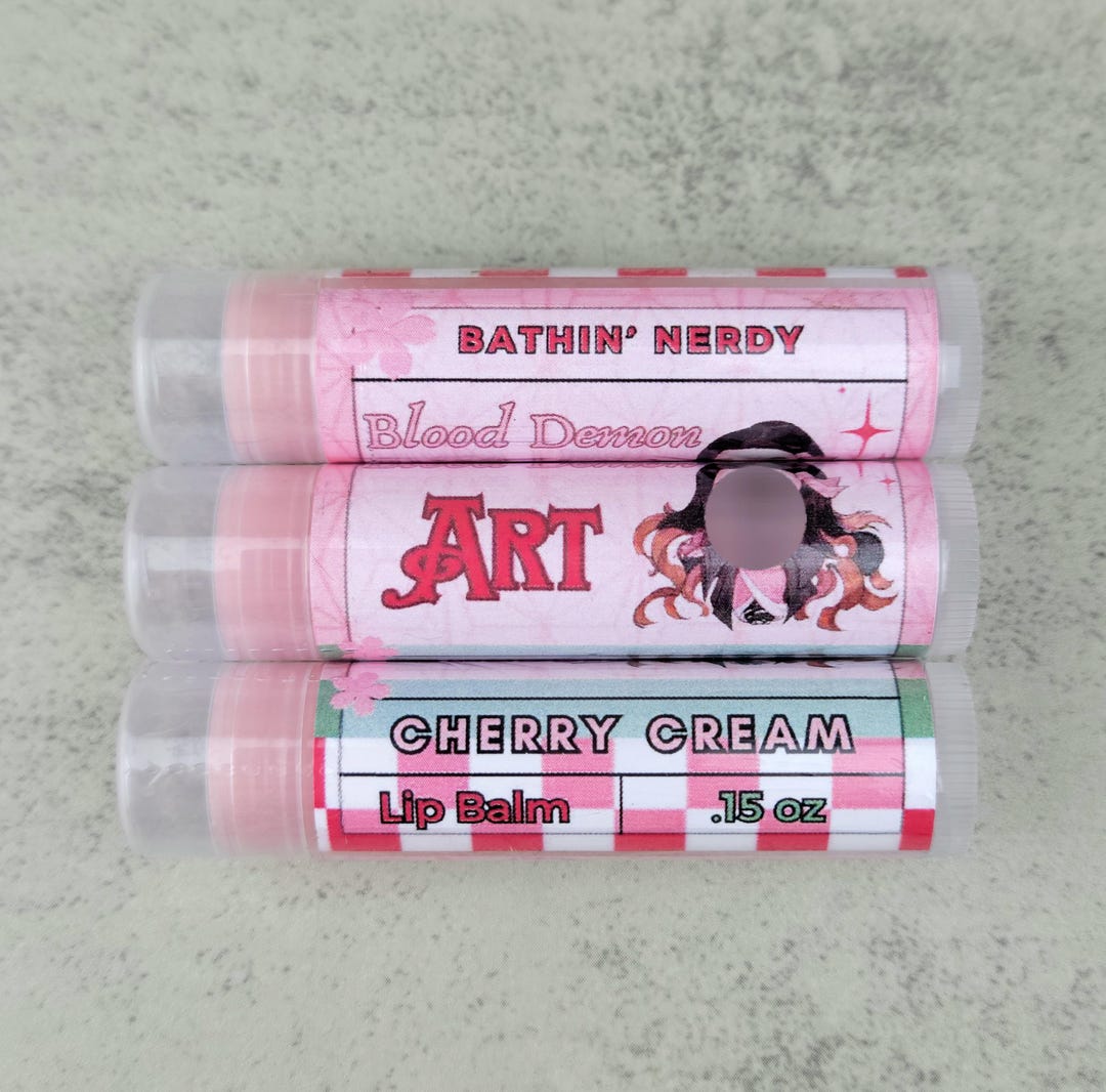 Blood Demon Art Moisturizing Lip Balm - Etsy
