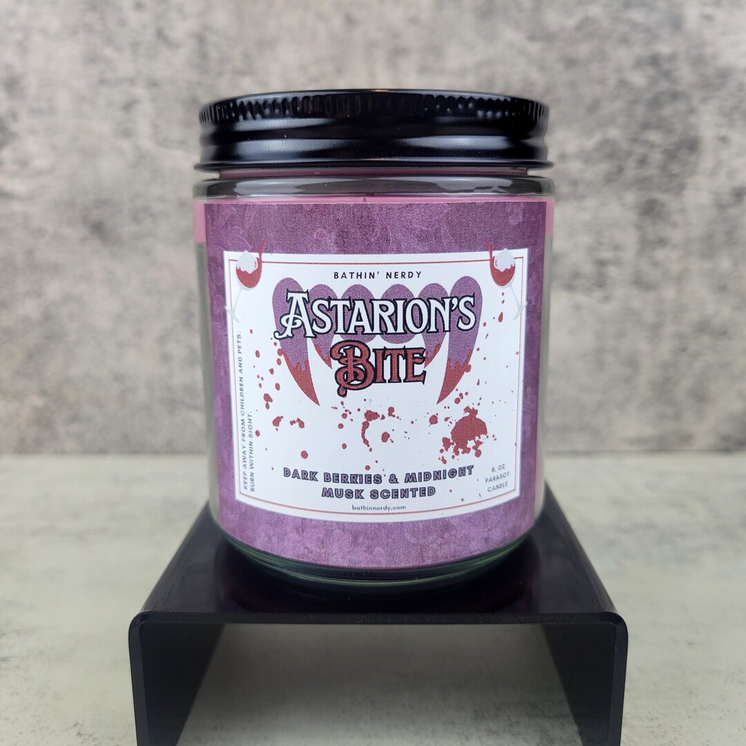 Vampires Bite Candle - Etsy