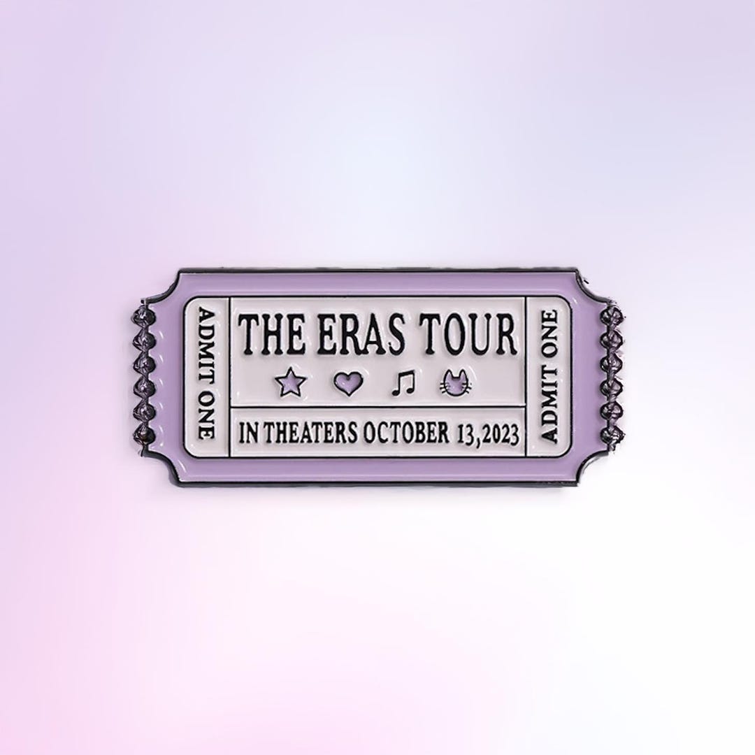 Taylor Swift Eras Collection Exclusive Curated Enamel Pin - Etsy