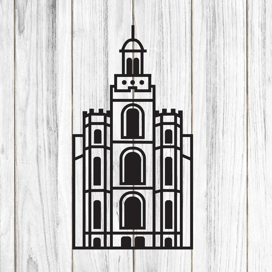 Logan Temple SVG Art – LDS Home Decor - Instant Download - Etsy
