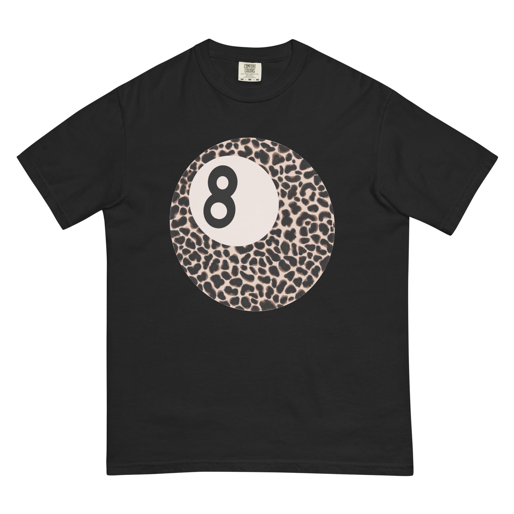 Cheetah Print 8 Ball T-shirt - Etsy