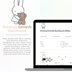 Miffy Notion Template: All-in-one Planner (digital Download) - Etsy Canada