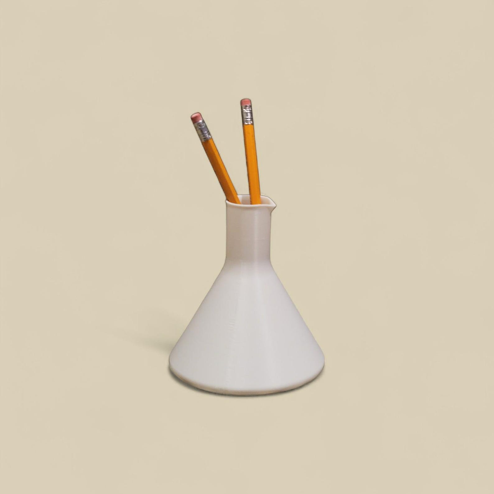 Flask Pencil Holder – Lab Desk Organizer for Pencils and Pens - Etsy