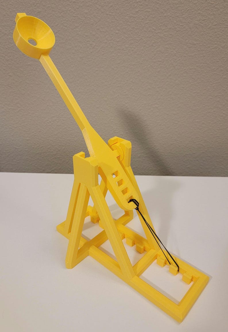 Ping Pong Catapult - Legendary Catapult Toy for Ping Pong Ball, Desk ...