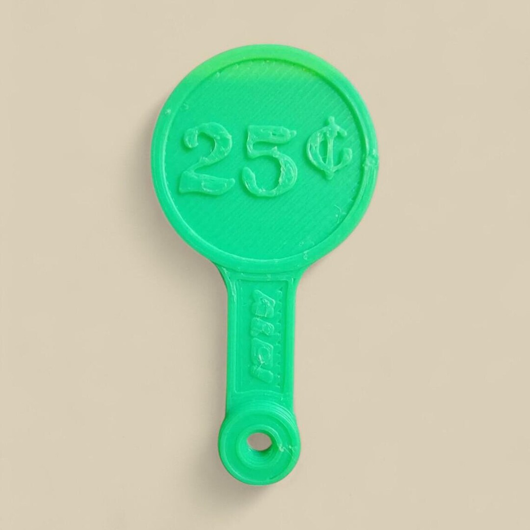 Aldi Shopping Cart Token Keychain - Etsy