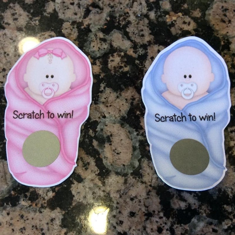 Baby Shower Scratch - Etsy