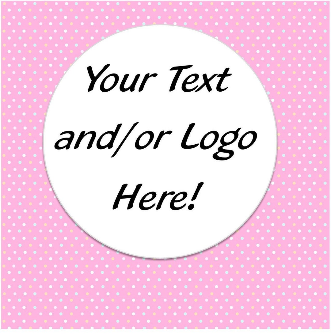 Custom Designed Printed Personalized Labels Stickers - 5 Different ...