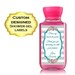 Custom Designed Shower Gel Labels Bath & Body Works 3 Oz - Baby Shower ...