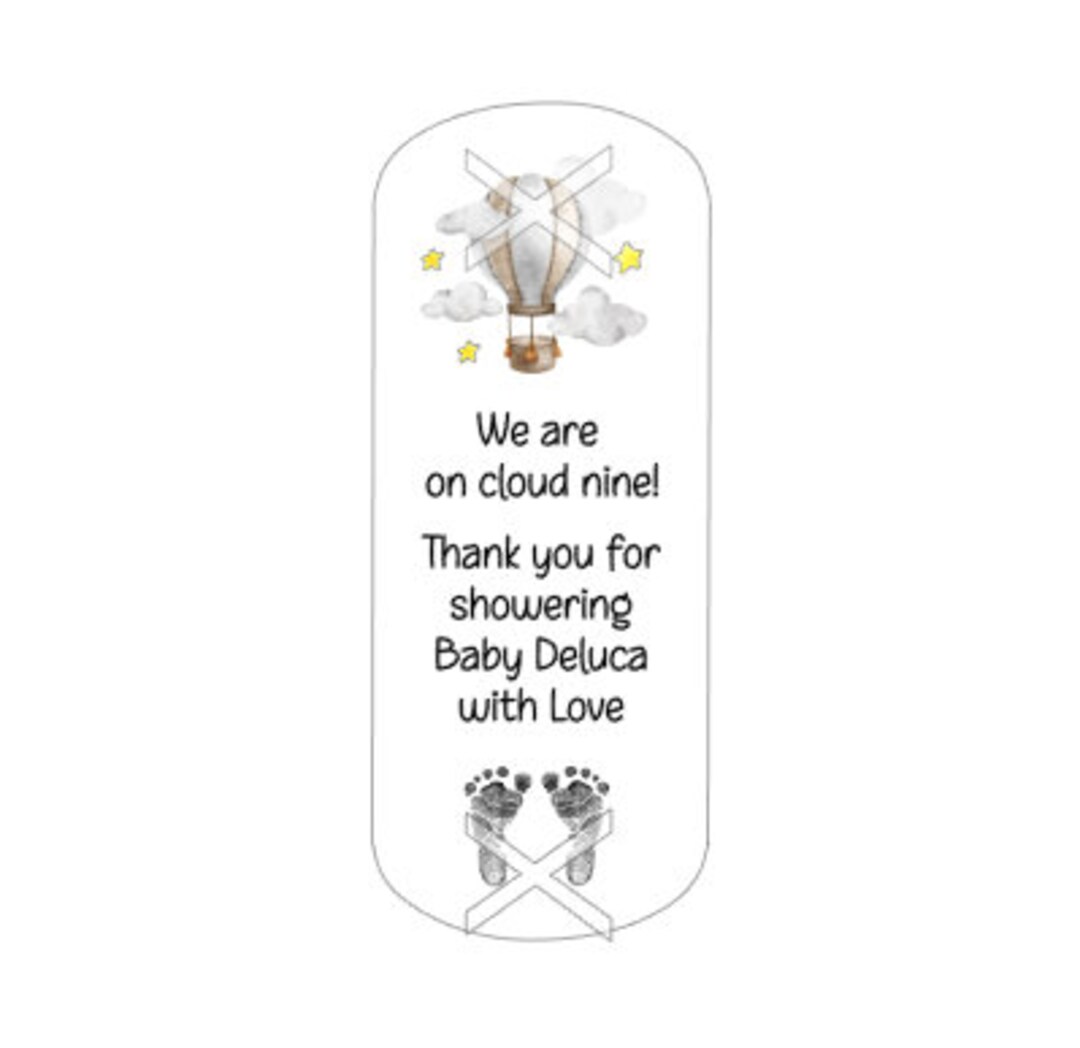 Custom Baby Shower Hand Soap Labels: Printed Stickers - Etsy